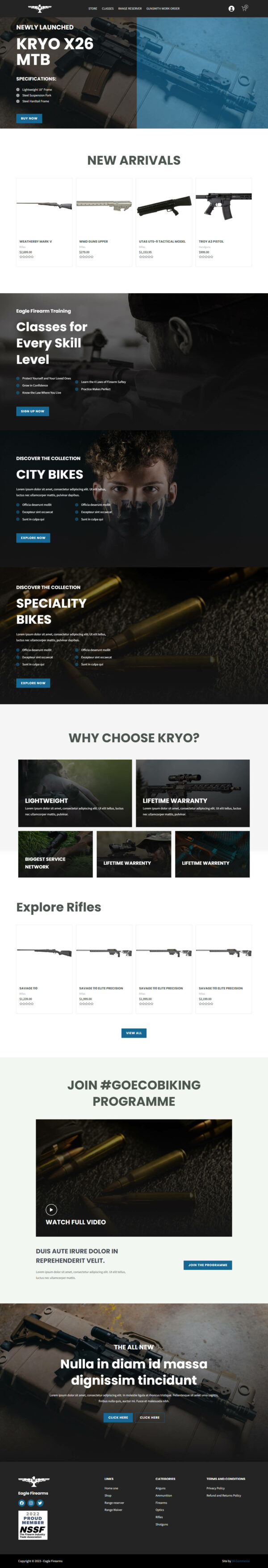 eCommerce for the firearms industry - 2A Commerce